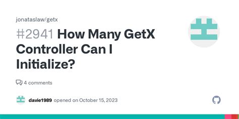 how many getx controller can i initialize · issue 2941 · jonataslaw