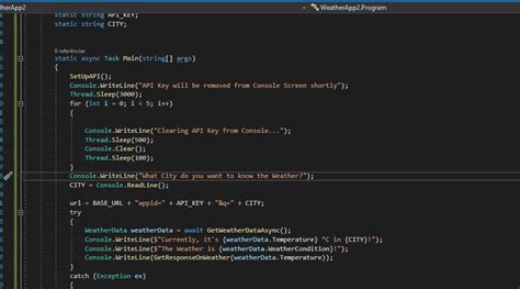 Github Iampaulloweather Console App A Simples Console App That