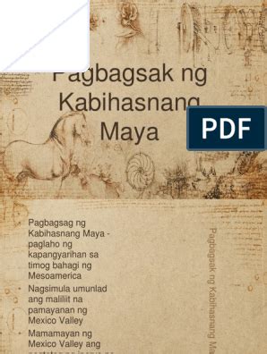 Pagbagsak Ng Kabihasnang Maya - kabihasnang sibilisasyon