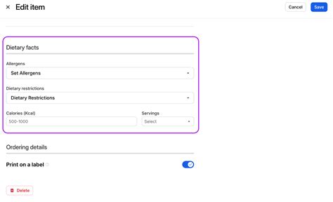 Adding Menu Items Otter Help Center