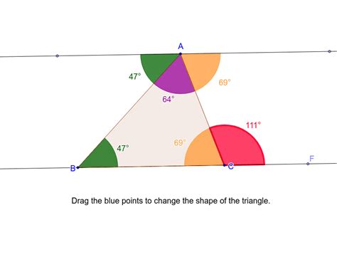 Corollary To The Triangle Sum Theorem