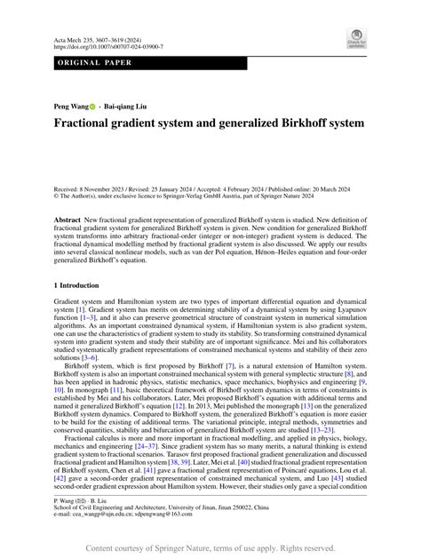 Fractional Gradient System And Generalized Birkhoff System