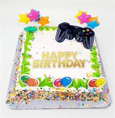 Amazon Com Gamer Gaming Remote Control Birthday Cake Topper Set Unique Design Grocery