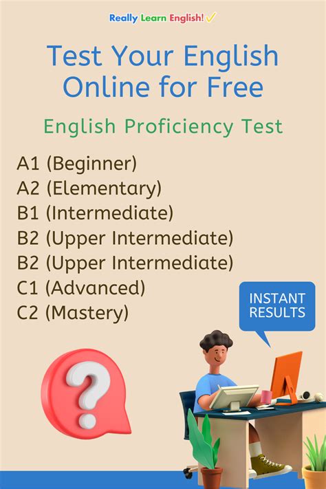 English Test Proficiency Level In 2025 English Test Teaching English Online English