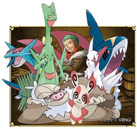 If Zoro Was In The Pokemon Anime This Would Be His Teams For Each