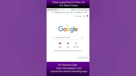 submit html form without reloading page jquery ajax php shorts viral youtube