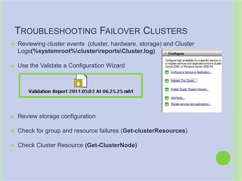 failover cluster pptx computer networking computing