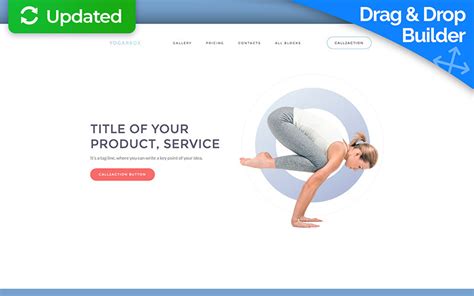Yoga Responsive Landing Page Template TemplateMonster