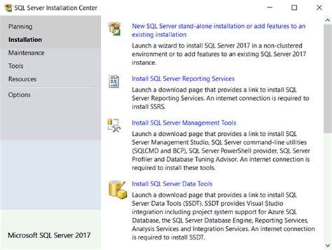 Installing Sql Server 2017 Express