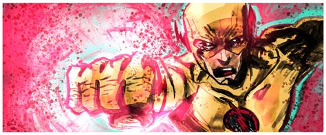 Reverse Flash Digital Colors By Axljosefsson On Deviantart