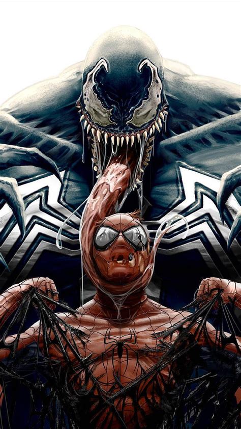 How To Draw Spiderman And Venom Fighting