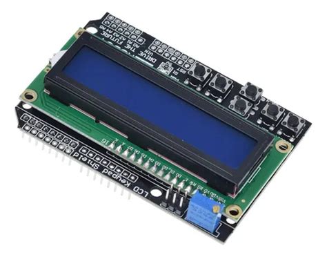 Display Lcd Keypad Shield 16x2 Teclado Botoes Arduino R 37 Em Franca