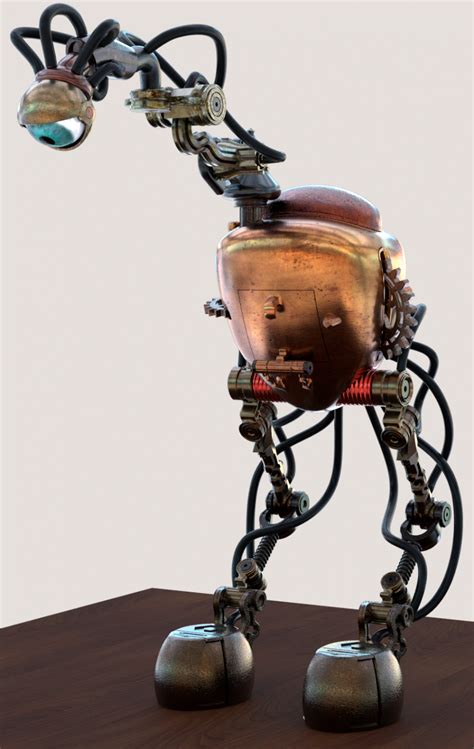 Steampunk Robot 3d Models