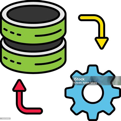 It Operations Analytics Vector Color Icon Design Big Data Symbol Business Intelligence Sign Web