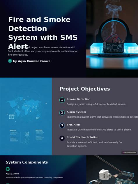 Fire And Smoke Detection System With Sms Alert Pdf