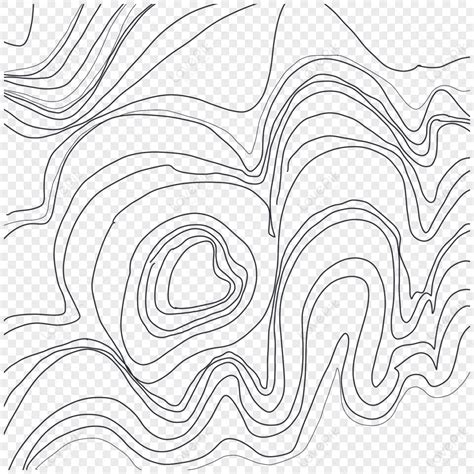 산 지형 등고선표면가상지구 Png 일러스트 무료 다운로드 Lovepik