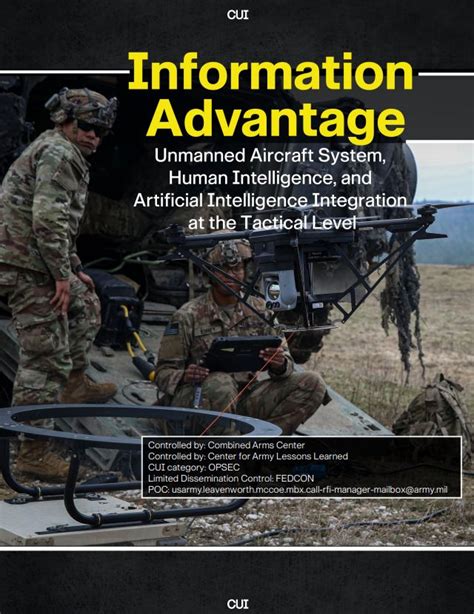 Available Now Is Information Advantage Unmanned Aircraft System Human