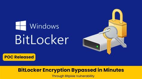 Critical Bitlocker Flaw Exploited In Minutes Bitpixie Vulnerability