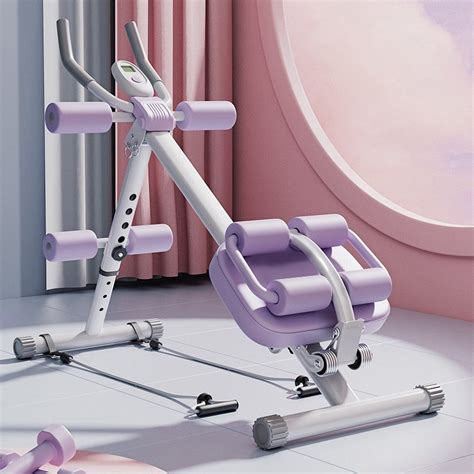 Ab Trainer Abdominal Whole Body Workout Machine Waist Cruncher With Lcd