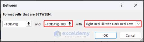 Apply Conditional Formatting For Dates Older Than Today In Excel