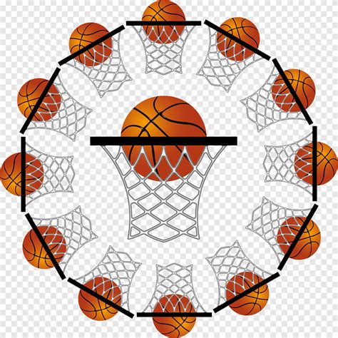 농구 공 라운드 원 패턴 스포츠 원형 Png Pngegg