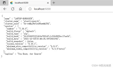 Windows部署elasticsearchwin11 安装并启动elasticsearch数据库 Csdn博客