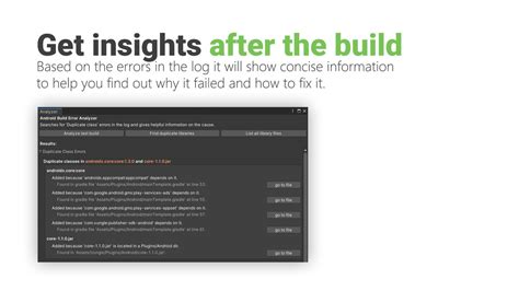 Build Error Analyzer For Android 2