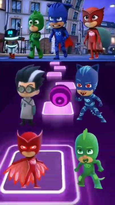 Dame Tu Cosita 🆚 Pj Masks X Coffin Dance Tiles Hop Trending Pjmasks