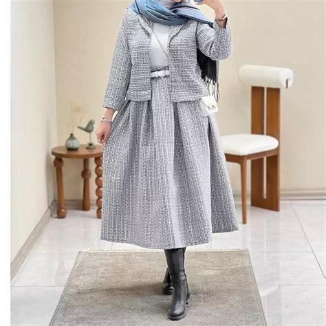 خرید و قیمت ست کت دامن پاییزه مجلسی ست کت و دامن مجلسی بلند ا از غرفه