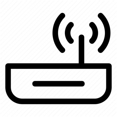 Signal Internet Network Connection Wireless Antenna Icon