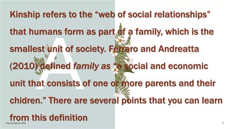 Kinship Ucsp Ppt Pptx