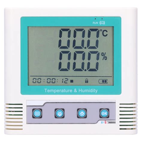 Registrador De Temperatura Y Humedad Con Pantalla Lcd Datos De