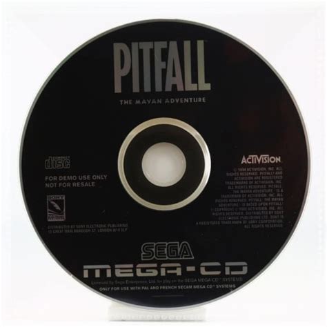 Pitfall The Mayan Adventure Sega Mega Cd Demo Wts Retro