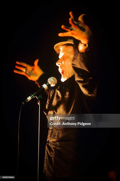 Tom Waits Performs On Stage At The Paramount Theater Oakland News