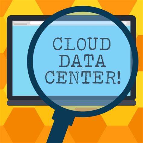 Handwriting Text Writing Cloud Data Center Concept Meaning Off Premise Form Computing That