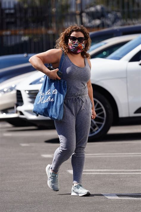 JUSTINA MACHADO At DWTS Studios In Los Angeles HawtCelebs