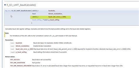Rsciuartbaudcalculate Error Forum Ra Mcu Renesas Engineering