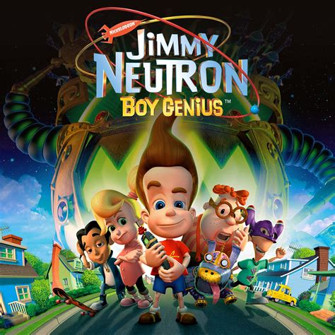 Download Jimmy Neutron Babe Genius Promotional Poster Wallpaper Wallpapers Com