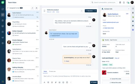 Filtering Conversations Based On Mentions Freshsales