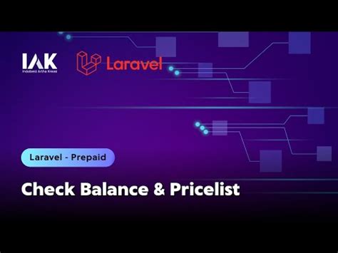 Check Balance IAK API Documentation