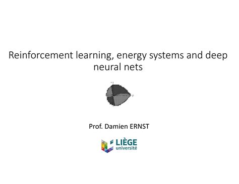 Reinforcement Learning Energy Systems And Deep Neural Nets PDF