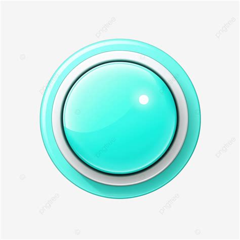 Cute Push Button Illustration Push Button Button Icon Png