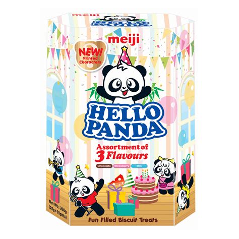 Meiji Hello Panda Value Pack Assorted 260g8 Heng Hua Import And Export Trading Pty Ltd