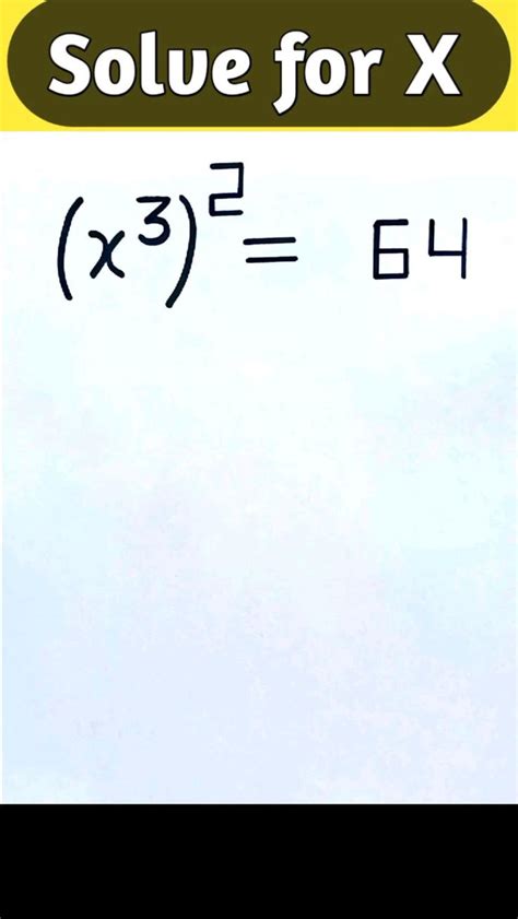 Indices Tricks Solve For X Short Math Lessons Teaching Math Strategies Math Resources