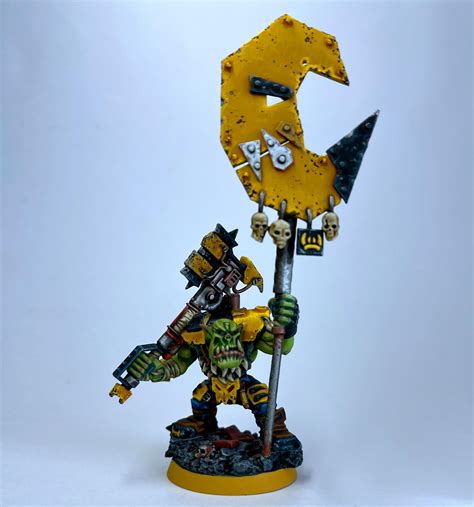 Bad Moon Nob With Waaagh Banner What Ya Think Rorks