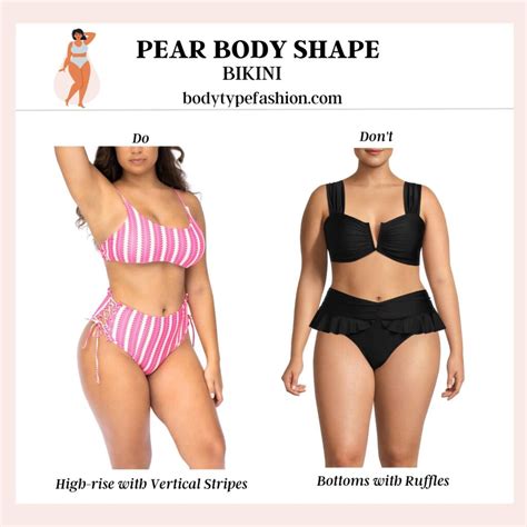 How To Choose Bikinis For The Pear Body Shape Fashion For Your Body Type