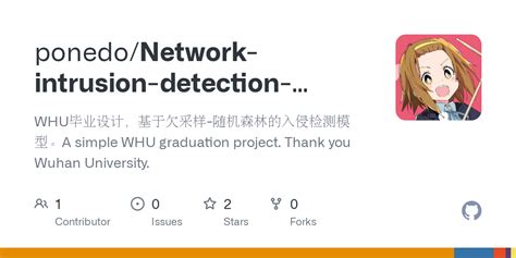 GitHub Ponedo Network Intrusion Detection System Based On Heuristic Downsampling And Random