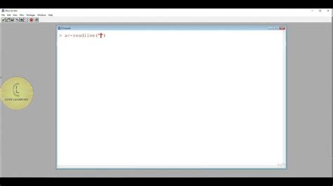R User Input 2 Codelearning Youtube