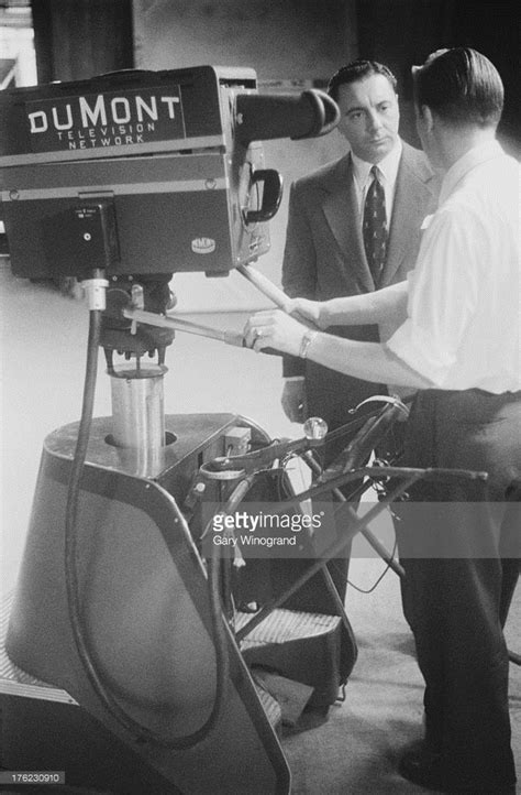 British Television Executive Ronnie Waldman During A Visit To The