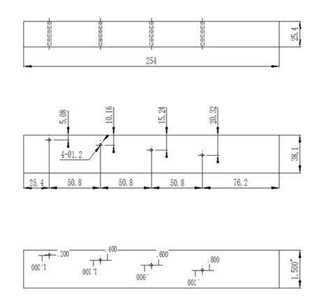 Mini Phased Array Calibration Standard Pacs 1018 Steel Ultrasonic Test Block